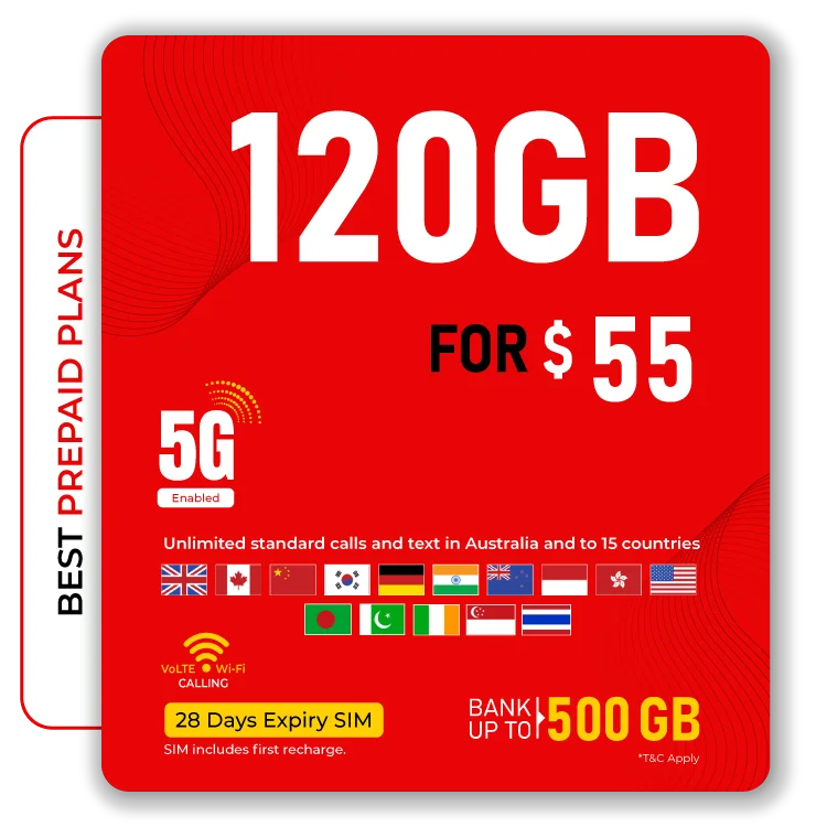 Telsim 120 GB 28-Day phone plan|Empower Your Connectivity